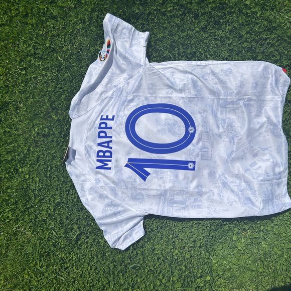 Nike | Shirts | Kylian Mbappe White France Away Fifa World Cup ...